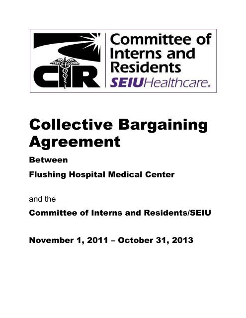 CIR contract - Committee of Interns and Residents