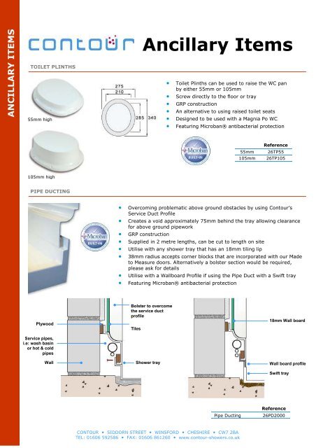 Contour Showers Logo GBS Life Line Phenolic Contour Shower Seats