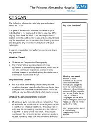 PET-CT Scan Patient Prep and Diet Plan - Saint Mary's