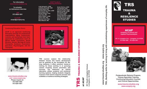 Trauma Brochure - ACAP