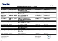 Fluid Coupling Oil Fill Chart service optimal for - Voith Turbo
