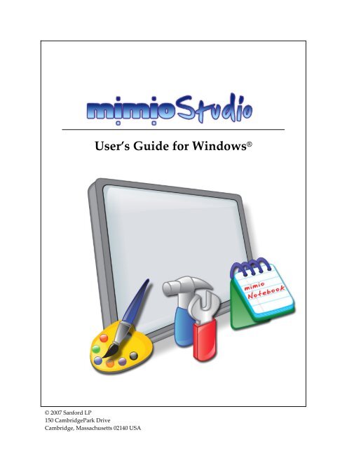 Mimio Studio User Guide - InteractiveBoardResources