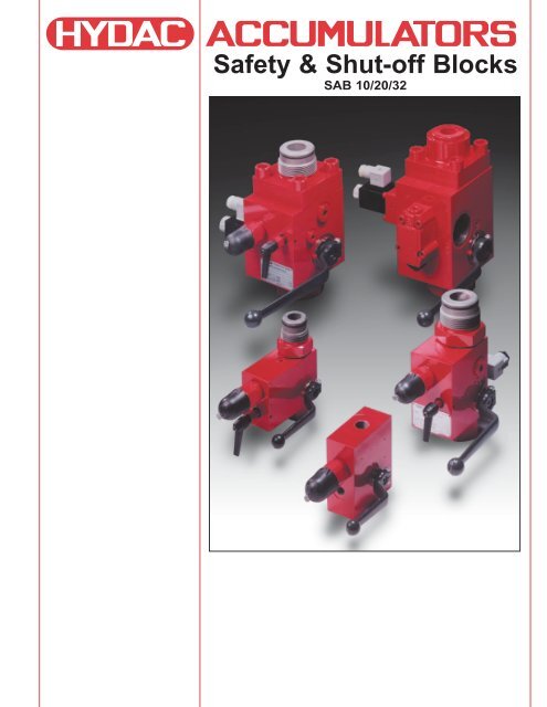 Safety & Shut-off Blocks - Airline Hydraulics