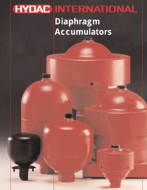 Diaphragm Accumulators - Airline Hydraulics