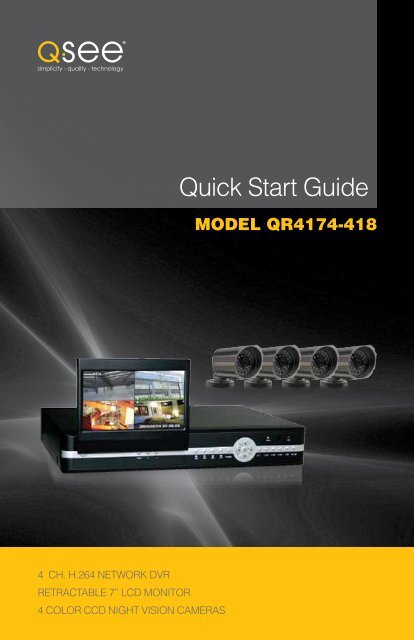 Quick start guide - Q-See