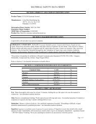 4638 Wax & Grease Remover-Bottle MSDS - Suzuki Automotive Paint