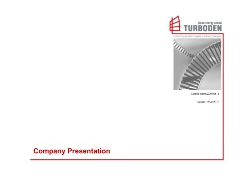 Heat Recovery - Turboden