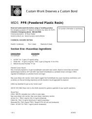 Unibond 800 Resin MSDS - Veneer Systems, Inc.