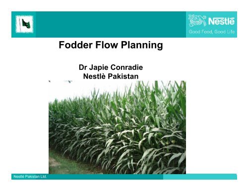 Fodder Flow Planning - UVAS