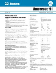 AmershieldTM VOC Data Sheet - Icon Coatings :: Fireproofing