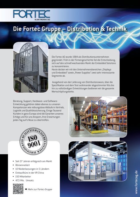 Die Fortec Gruppe â Distribution & Technik - Fortec AG
