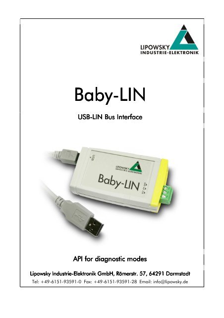 Baby-LIN - DGE Inc