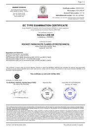 EC TYPE EXAMINATION CERTIFICATE - Seatronic