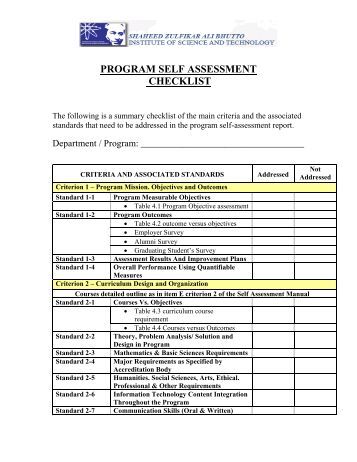 ISEF Guidelines for Biosafety Level 1 Self Assessment Checklist