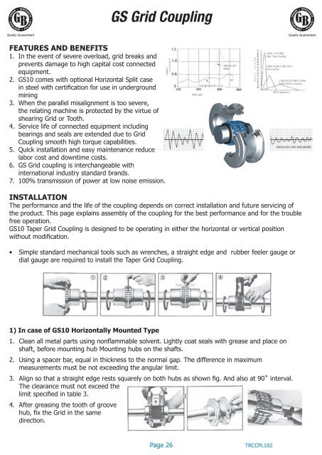 GS Grid Coupling - Chain and Drives Australia