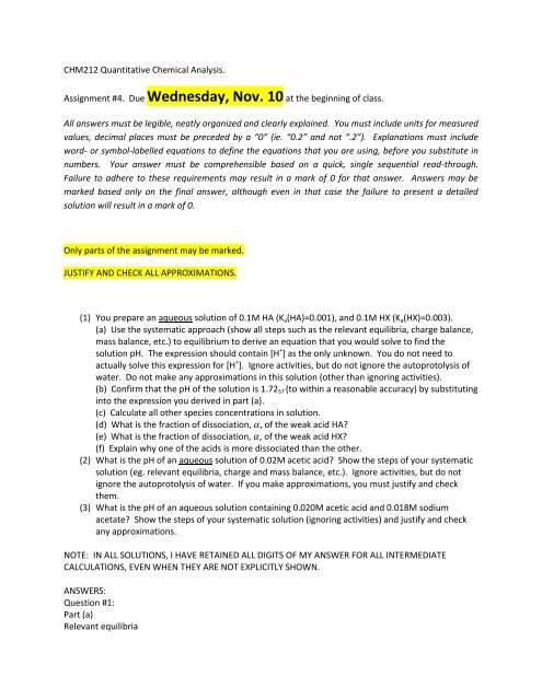 Assignment 4 Answers