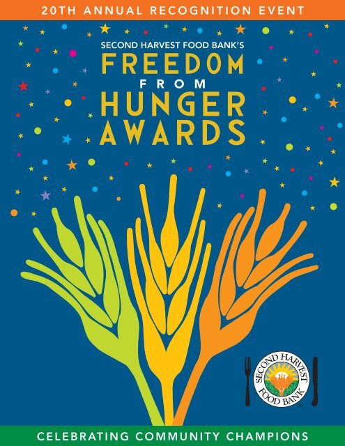 SHFB-award program v7.indd - Second Harvest Food Bank