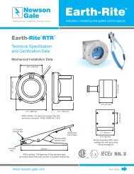 Earth-Rite RTR Datasheet - Newson Gale
