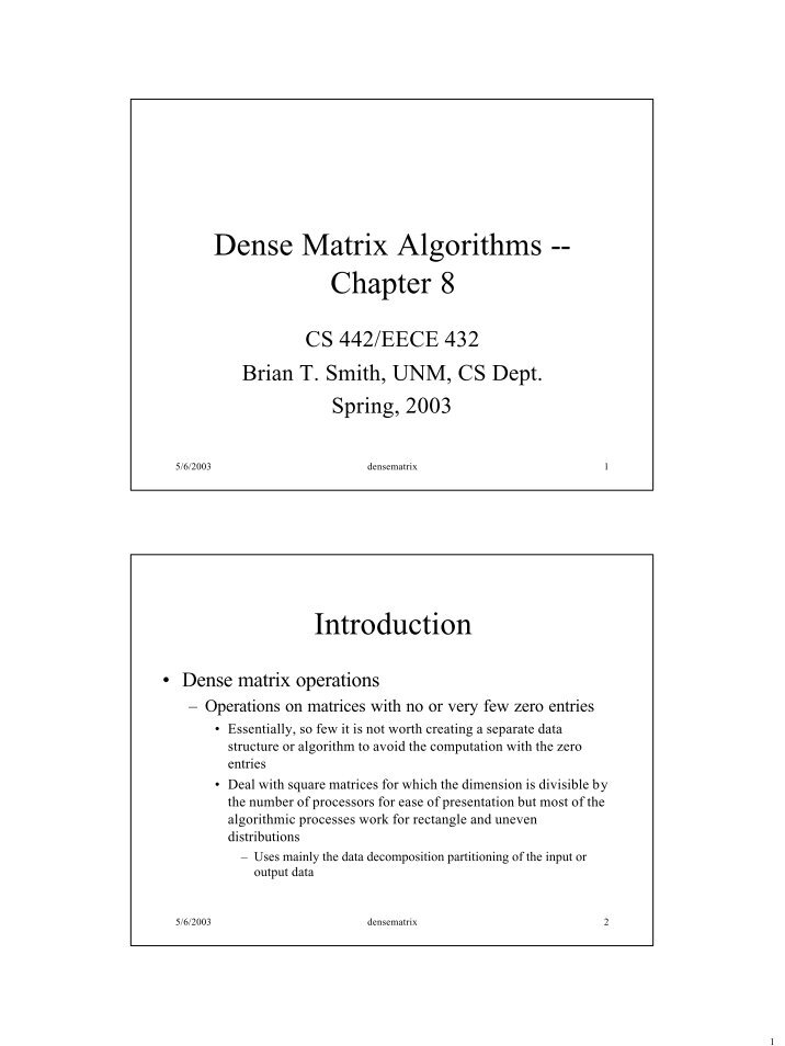 Densematrix Magazines