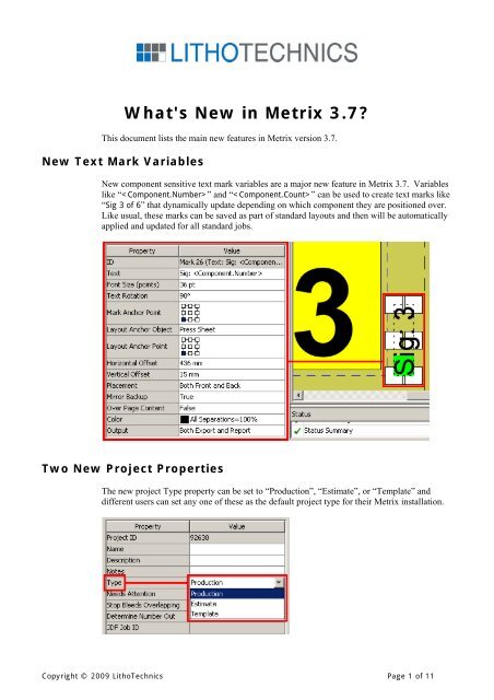 What's New in Metrix 3.7? - Metrix Software