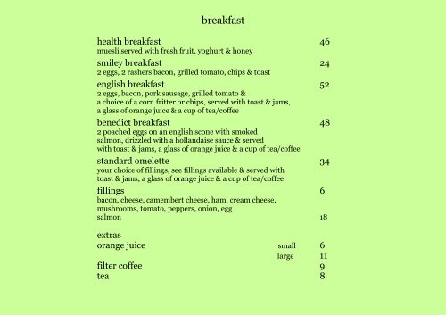 View Menu - Kelvin Grove Club