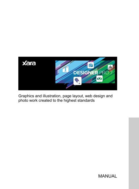Introduction to Xara Designer Pro 7