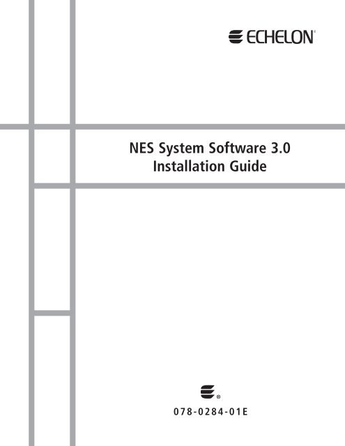 NES System Software 3.0 Installation Guide - Berg