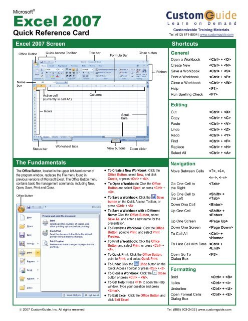 Excel 2007 - ITC