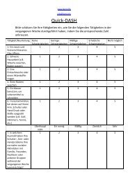 Fear Avoidance Belief Questionnaire (FABQ) - FOMT