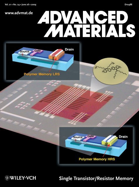One Transistor One Resistor Devices For Polymer Non Volatile 