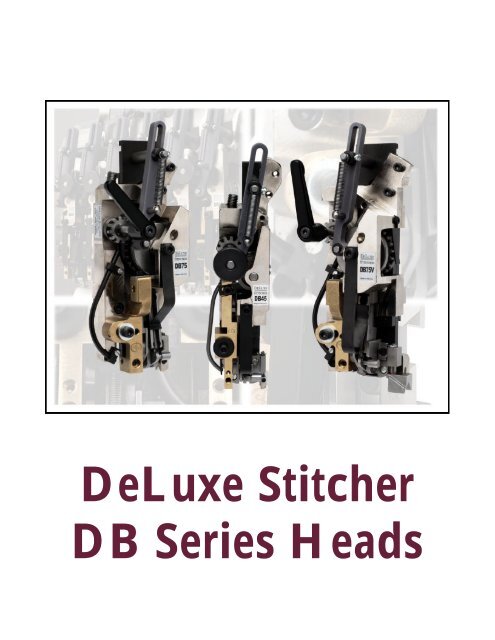 DeLuxe Stitcher DB Series Heads