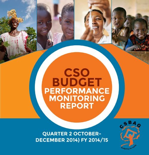 CSO BUDGET PERFORMANCE MONITORING REPORT