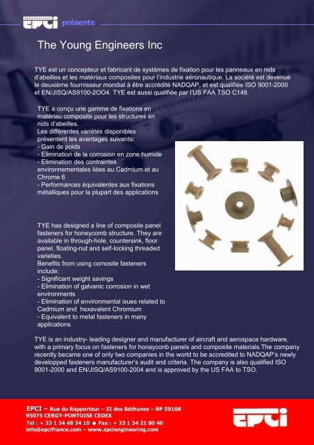 The Young Engineers Inc - EPCI ENGINEERING