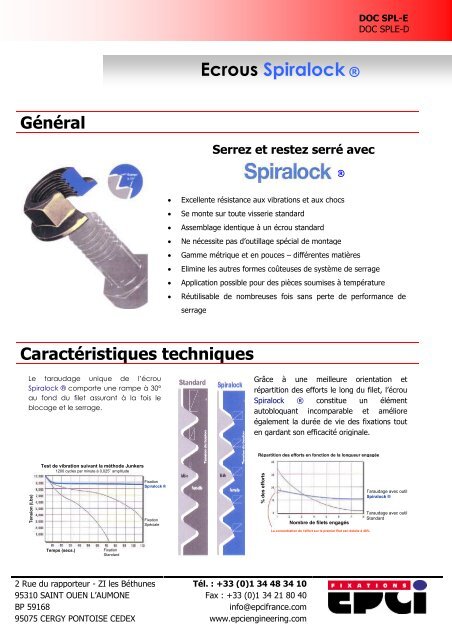 ECROUS SPL.pdf - EPCI ENGINEERING
