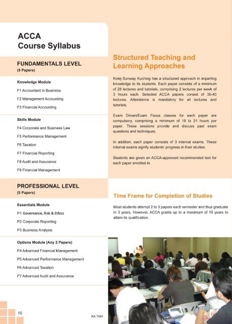 ACCA - Sunway Kolej Kuching