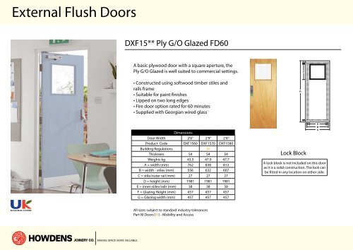 External Flush Doors
