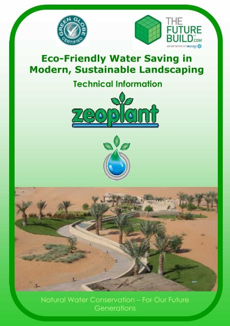Eco-Friendly Water Sav Modern, Sustainable Land ... - zeoplant