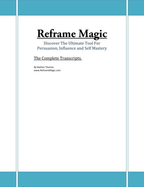 Reframe Magic