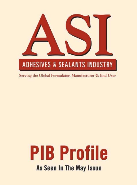 PIBs - the Performance Chemicals division - BASF.com