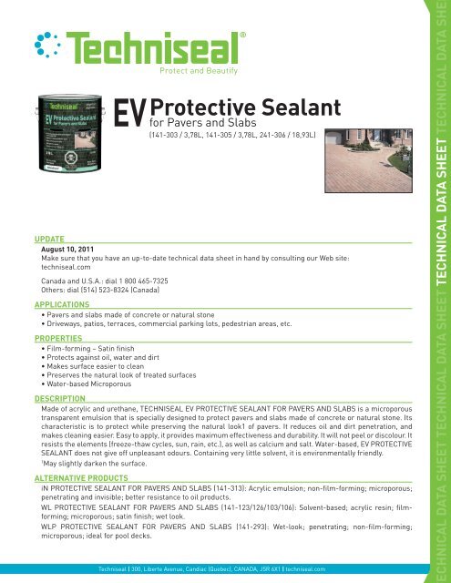 EVProtective Sealant - Techniseal