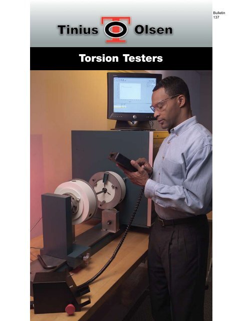 Torsion Testers - Tinius Olsen