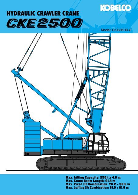 HYDRAULIC CRAWLER CRANE