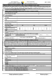 KAKO ISPUNITI OBRAZAC PRI