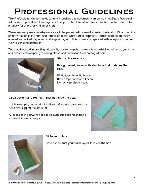 Step-by-Step Guide for Preparing a Custom Shipping Box