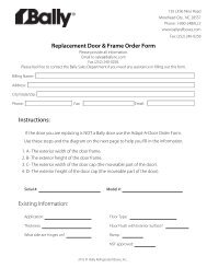 Drawer Box Order Form - Evans Cabinet and Door, Ltd.