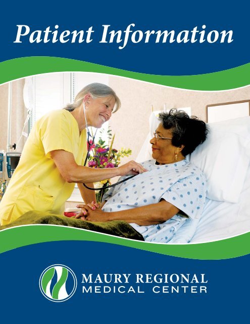 Patient Information Booklet WEB.indd - Maury Regional Healthcare ...