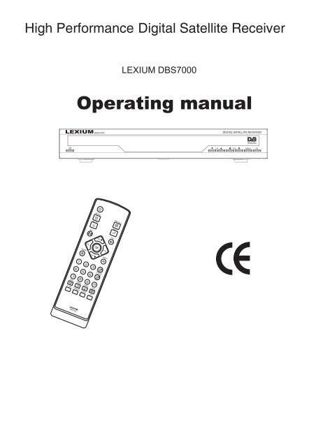Operating manual