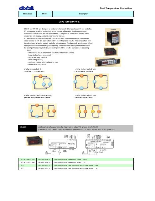 Dual temperature - Acr-asia.com