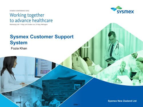 Sysmex Customer Support System - Sysmex New Zealand