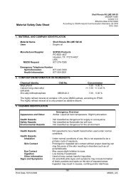 MSDS Shell VM&P NAPHTHA HT MATERIAL SAFETY DATA ...